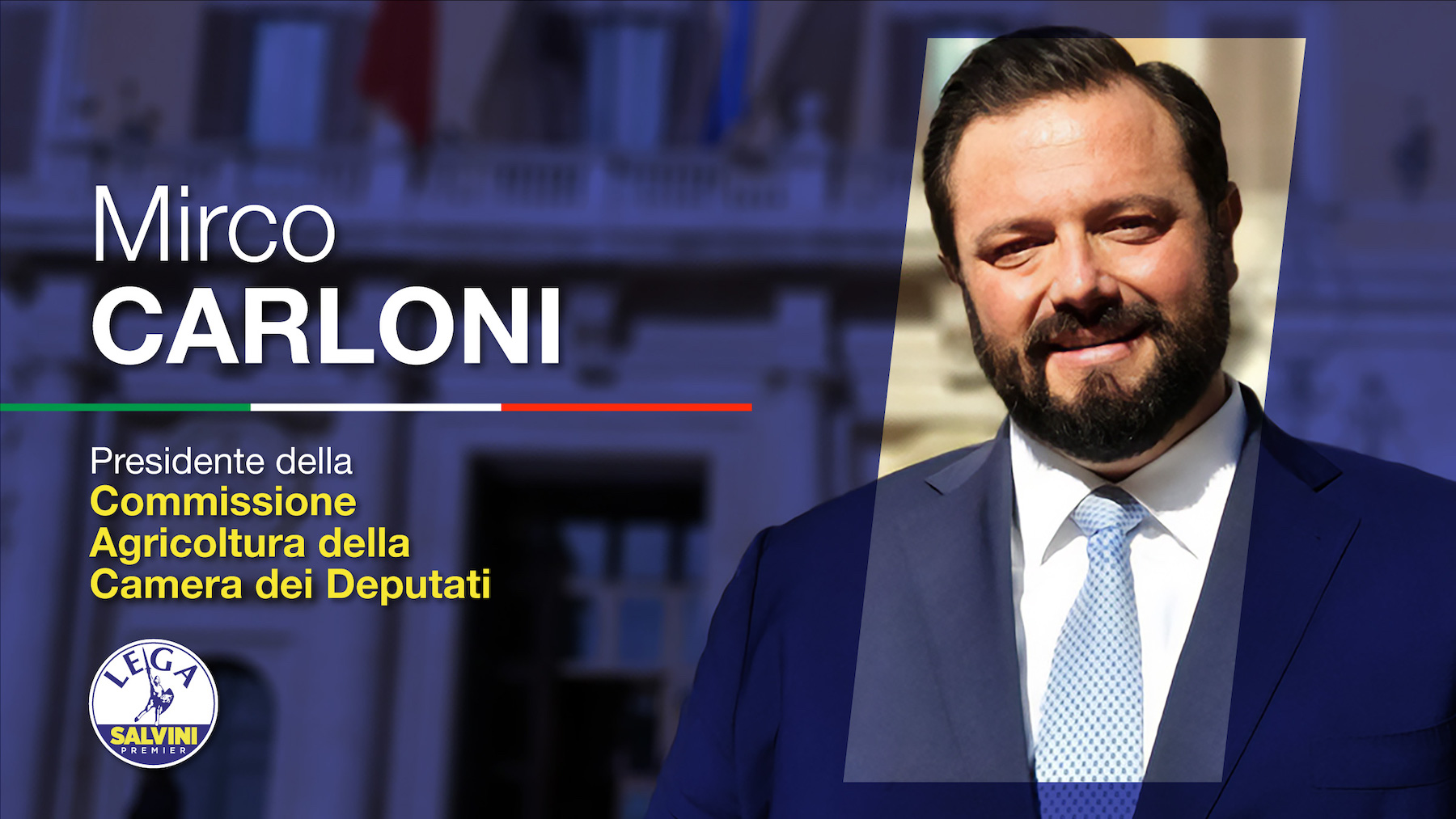 Mirco Carloni per la Lega, Regione Marche Pesaro Urbino